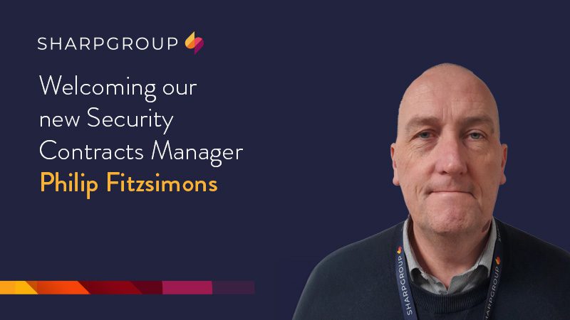 Welcoming our new Security Contracts Manager, Philip Fitzsimons